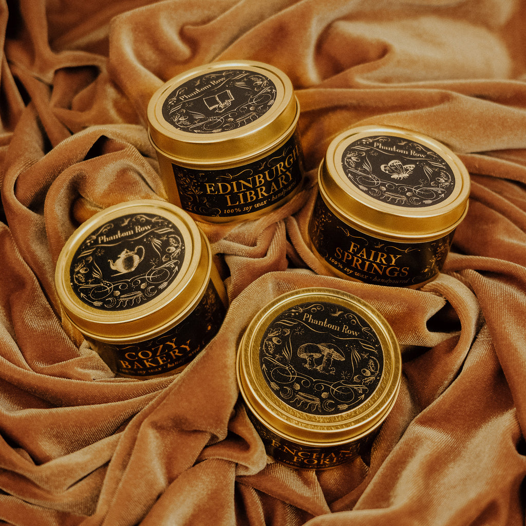 SIGNATURE Tin Bundle | Bestselling soy tin candles for vintage & gothic ...